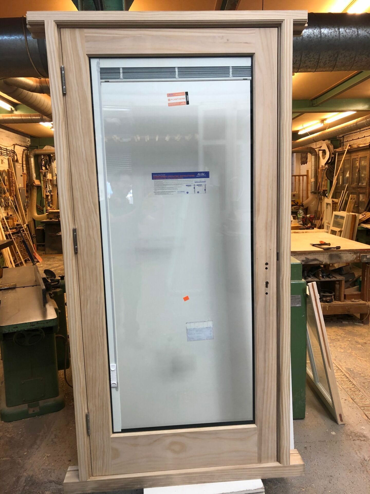 Accoya Door with Integral Blinds - Essex - Highgate Joinery