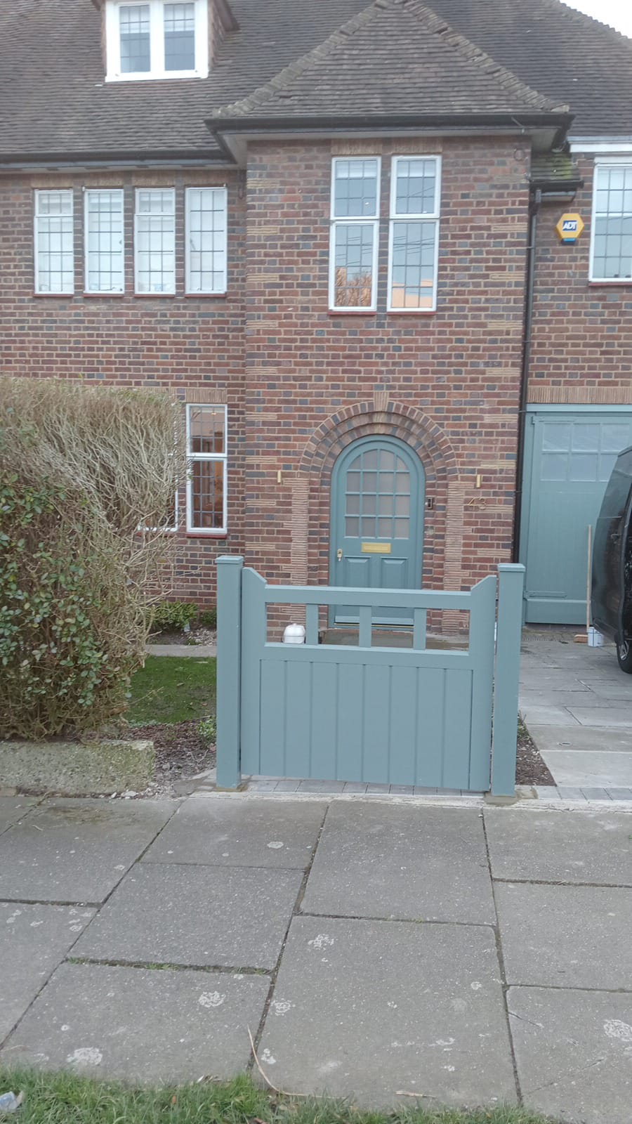 Accoya arched front door - Highgate Joinery